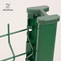 China Welded Steel Iron 3D Curved Mesh Wire Fence Anti Corrosion For Residential for sale