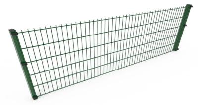 China Galvanized Twin Mesh Wire Fence For Military Warehouses Or Stadiums for sale