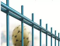 China Galvanized Twin Mesh Wire Fence For Military Warehouses Or Stadiums for sale