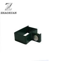 China Fence Post Accessories Iron Square Clips Fixing Fittings for sale