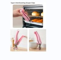 China Stainless Steel Anti Hot Tongs Gripper 150g PP ABS Handle Kitchen Tool for sale
