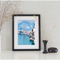 China Black Plastic 11x14 Picture Frame Set for Wall Gallery Home Decor Modern Display for sale