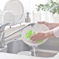 China Multicolor Food Grade Silicone Dish Sponges For Kitchen for sale