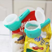 China Food Storage Sealing Clips with Pour Spouts 2 Inch Nozzle for Chip Bags for sale