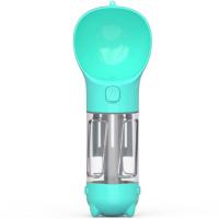 China Leak Proof Portable Dog Water Bottle 19 oz Outdoor Pet Water Dispenser with One Hand Operation for sale