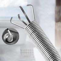 China Stainless Steel Retractable Flexible Grabber Reacher Tool 4 Claws 30cm for sale