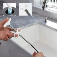 China Stainless Steel Retractable Flexible Grabber Reacher Tool 4 Claws 30cm for sale
