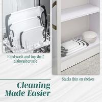 China Dishwasher Safe Plastic Kitchen Cutting Board With Easy-Grip Handles for sale