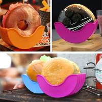 China Silicone Retractable Adjustable Burger Box Multicolor for sale