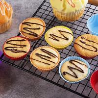 China Multicolor Silicone Muffin Liners Reusable Bulk Kitchen Supplies for sale