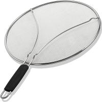 China Stainless Steel Splatter Screen for Frying Pan 12 Inch Bulk Kitchen Supplies for sale