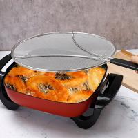 China Stainless Steel Splatter Screen for Frying Pan 12 Inch Bulk Kitchen Supplies for sale