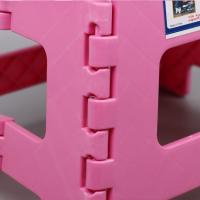 China Collapsible Plastic Folding Step Stool 300 lbs Capacity for Kids and Adults Multicolor for sale