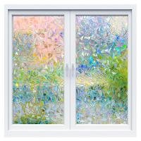 China 3D Decorative Plastic Window Privacy Film 84% UVA 99% UVB Blocking for sale