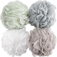 China PE Material Multicolor Body Wash Mesh Bath Sponge 60g 5.9 Inch Home Use for sale