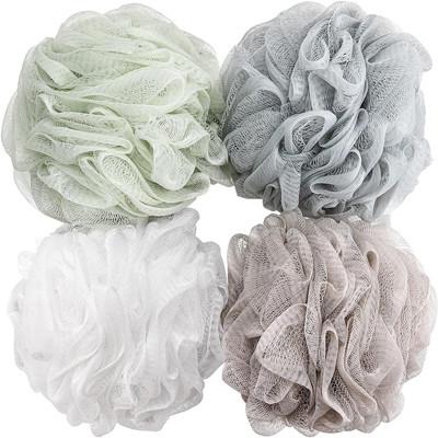 China PE Material Multicolor Body Wash Mesh Bath Sponge 60g 5.9 Inch Home Use for sale