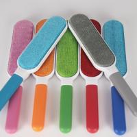 China ABS Plastic Pet Hair Remover Brush 31cm Self Cleaning Base Reusable Lint Brush for sale