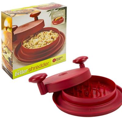 China Plastic Meat Shredder Machine 20x18x7.6cm for Pulled Pork Beef Chicken for sale