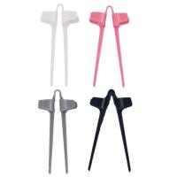 China Finger Chopsticks for Gamers Snack Clip Food Grade ABS Plastic 3 Pcs 1.77 x 3.74 Inches for sale