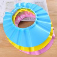 China EVA Baby Shower Cap Adjustable 45-55cm Head Circumference with Ear Protection for 0-6 Years for sale
