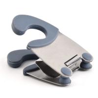 China Stainless Steel Pot Clip Holder 8x5.1cm Kitchen Utensil Rest for Restaurant Cooking for sale