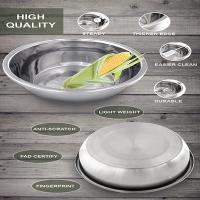 China Stainless Steel Deep Mixing Bowl 3 Piece Set for Baking Marinating and Serving for sale