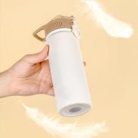 China Multicolor Insulated Double Wall Stainless Steel Water Bottle 750ml with Straw for sale