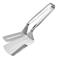 China Stainless Steel 3-in-1 Barbecue Clamp Food Tong 23.5cm Multifunctional Cooking Tongs for sale