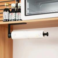 China 304 Stainless Steel Paper Towel Holder Single Hand Operable Under Cabinet 32.5cm for sale