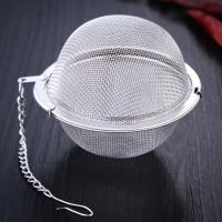 China 2.1 Inch 304 Stainless Steel Ball Shape Tea Strainer Fine Mesh Infuser for sale