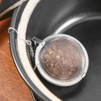 China 2.1 Inch 304 Stainless Steel Ball Shape Tea Strainer Fine Mesh Infuser for sale