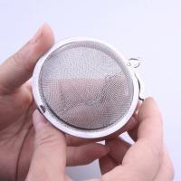 China 2.1 Inch 304 Stainless Steel Ball Shape Tea Strainer Fine Mesh Infuser for sale
