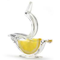 China Acrylic Manual Lemon Slice Squeezer Elegance Bird Shape for sale