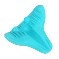 China EVA Cervical Traction Pillow 22x17.5x12.5CM Neck Shoulder Relaxer Chiropractic Support for sale