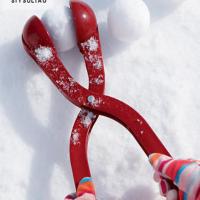 China Plastic Snowball Maker Set with Handle for Kids 4 Pack Snow Ball Toys for sale
