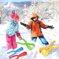 China Plastic Snowball Maker Set with Handle for Kids 4 Pack Snow Ball Toys for sale