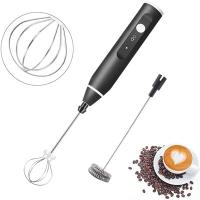 China USB Rechargeable Immersion Blender Mini Frother 13000 RPM for Coffee Cappuccino Latte for sale