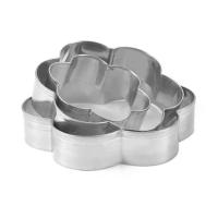 China 12 Piece Stainless Steel Cookie Cutter Set 304 Baking Biscuit Sandwich Molds 1.2 to 3.0 Inch for sale