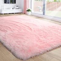 China Multicolor Fluffy Shag Rug 1.7 Inch Plush Microfiber Carpet for Living Room Kids Room for sale
