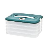 China Food Storage Dumpling Storage Box With Lids Multi Layer for sale