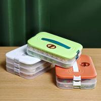 China Food Storage Dumpling Storage Box With Lids Multi Layer for sale