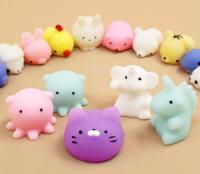 China 50PCS TPR Mini Animal Squishy Stress Toys Mochi Fidget Toys for Stress Relief 4cm for sale