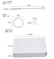 China Stainless Steel Turkey Injector Marinade Set 2oz BBQ Meat Injector Kit for sale