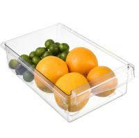 China Fruit Vegetable Fridge Drawer Organizer Box For Food Storage for sale