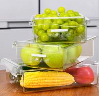 China Fruit Vegetable Fridge Drawer Organizer Box For Food Storage for sale