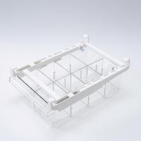 China PET Fridge Drawer Organizer 600g 30.5cm Pull Out Storage Container for Drinks Food for sale