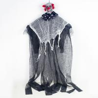 China Halloween Hanging Ghost Decoration Set 80x50cm Plastic Cloth for Trees Party for sale