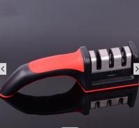 China 3-Stage Diamond Knife Sharpener 5x21x6.3cm for Hunting Heavy Duty Ceramic Blade for sale