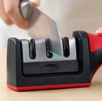 China 3-Stage Diamond Knife Sharpener 5x21x6.3cm for Hunting Heavy Duty Ceramic Blade for sale