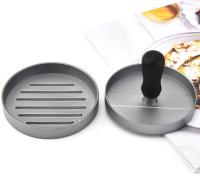 China Non-Stick Hamburger Press Patty Maker 11.6cm Aluminum Burger Mold for Homemade Patties for sale